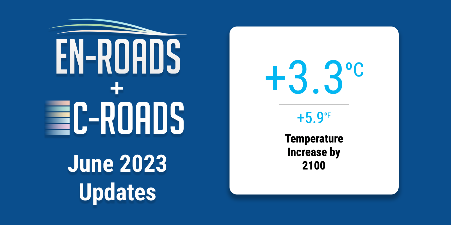 En-ROADS and C-ROADS June 2023: Baseline Scenario