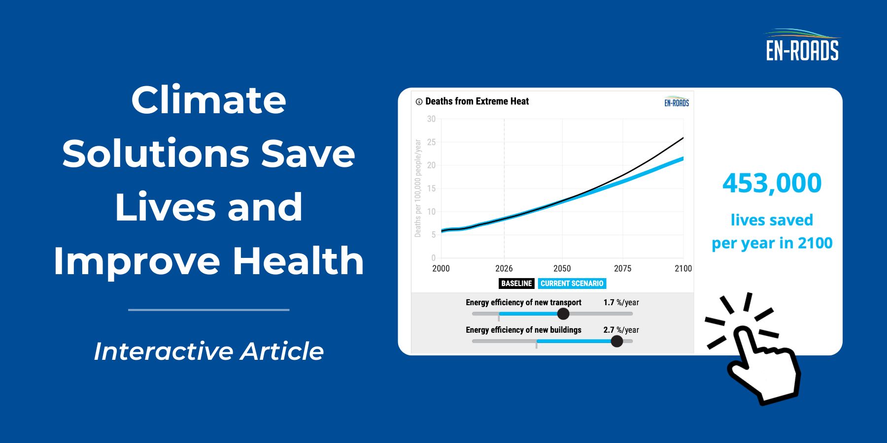 Climate Solutions Save Lives and Improve Health